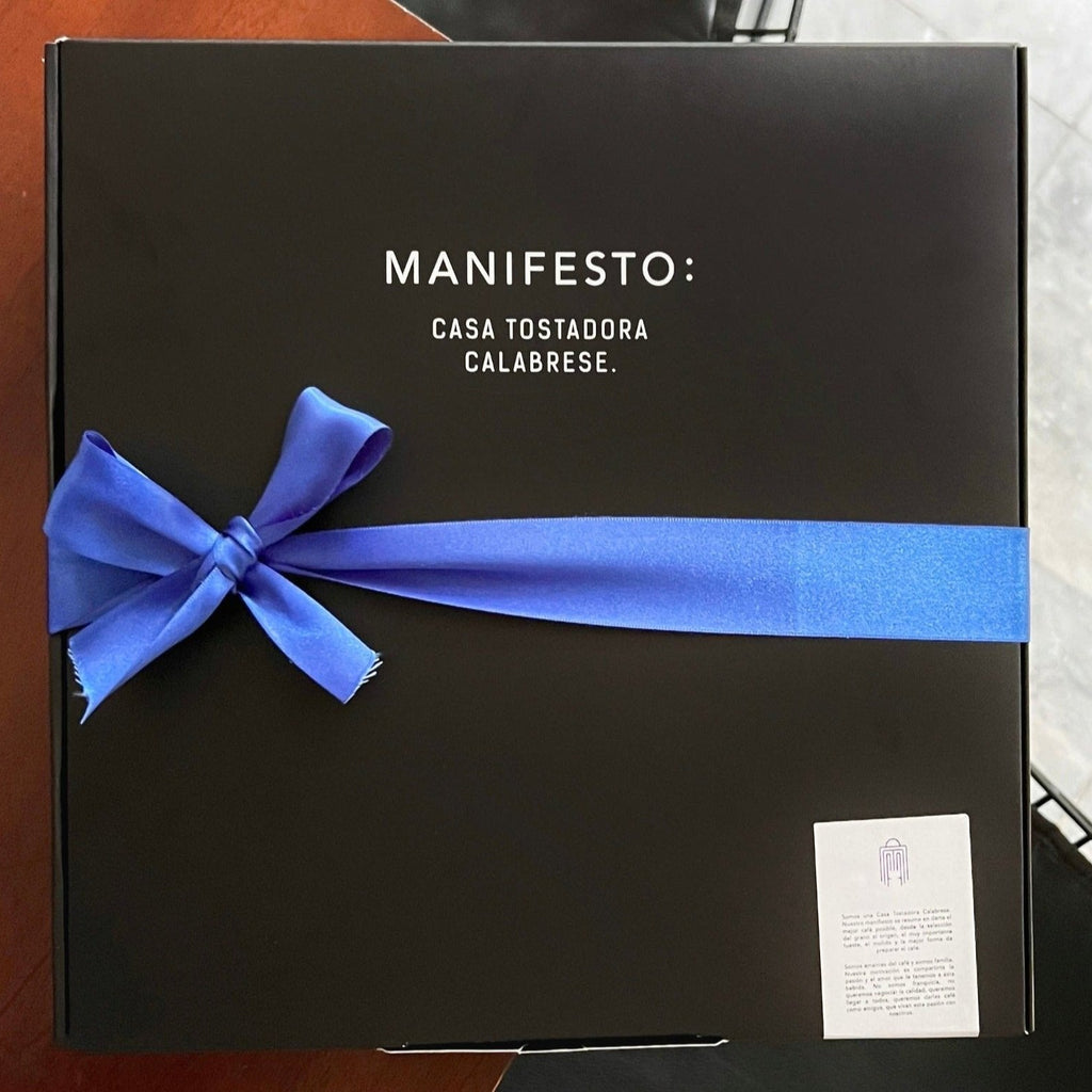 BLACK COFFEE BOX – MANIFESTO: CASA TOSTADORA CALABRESE.